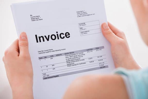 Computer Generated Invoice - Depositphotos - SMI Financial Coaching