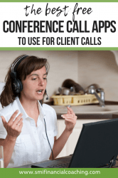 Free Conference Call Apps for Client Calls - SMI Financial Coaching